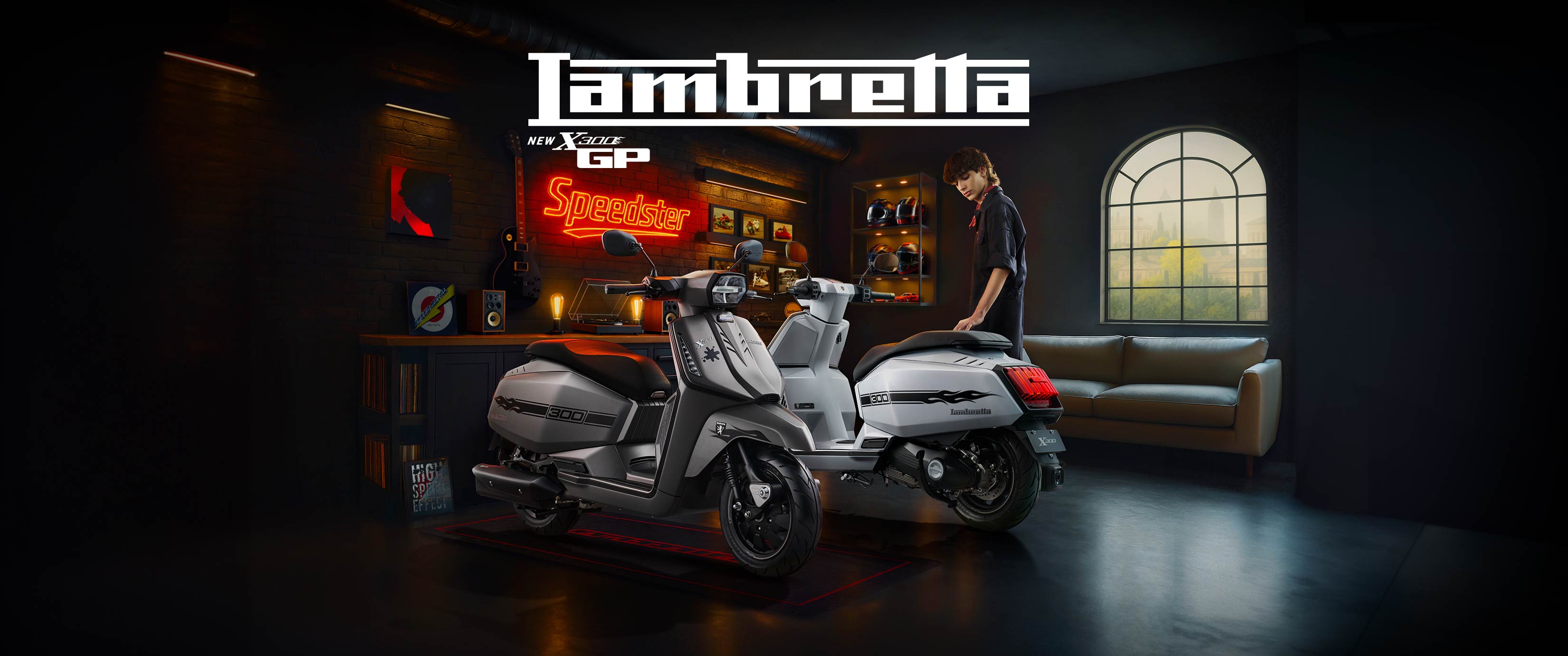 Lambretta X300 GP NEW